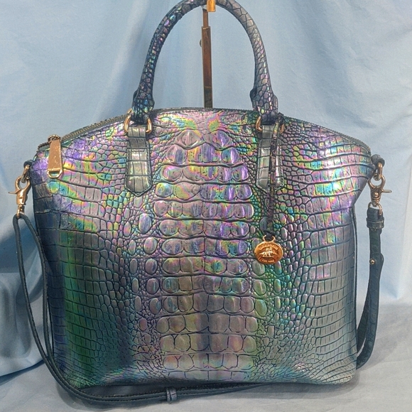 Brahmin | Bags | Brahmin Large Duxbury In Blue Topaz | Poshmark